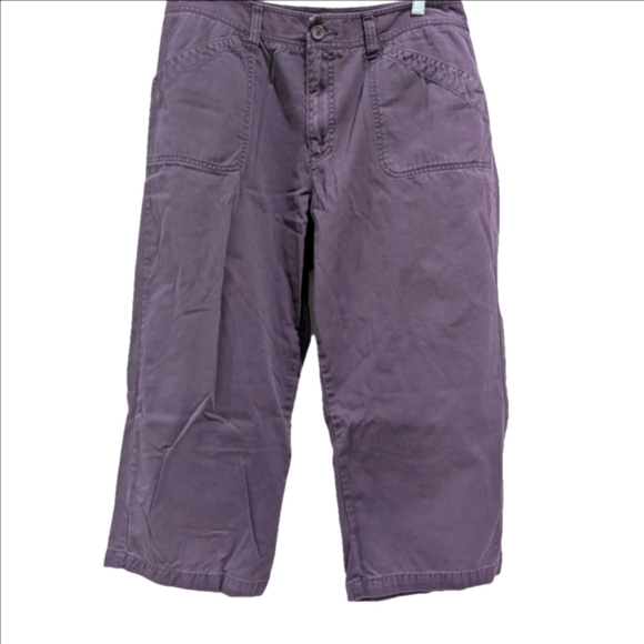 Caribbean Joe | Pants & Jumpsuits | Caribbean Joe Purple Capri Pants ...